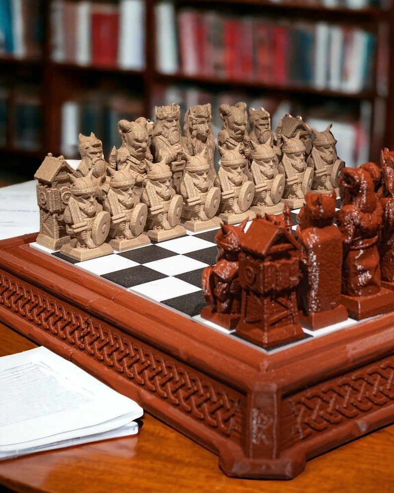 Viking Chess Set - Etsy