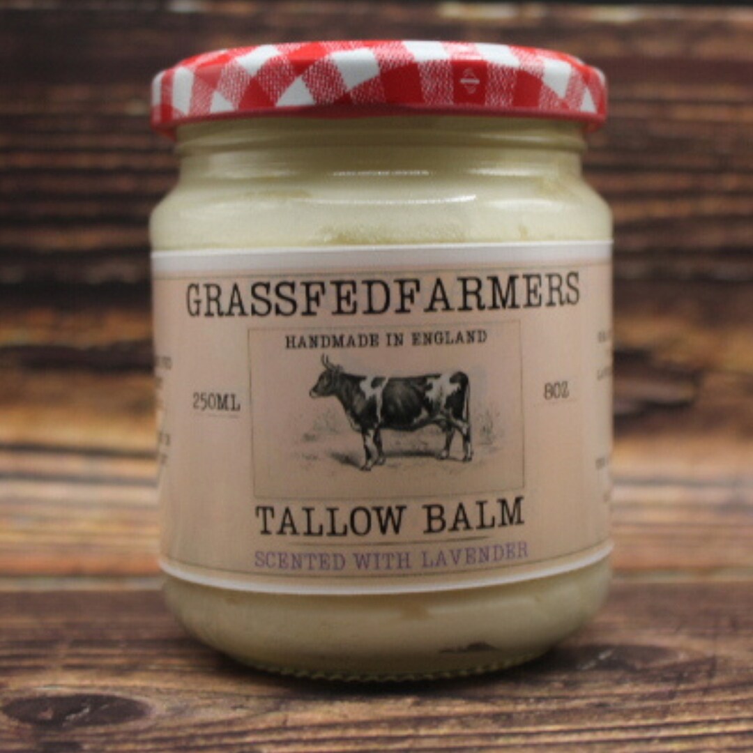 Organic & Grass Fed Beef Tallow Balm 250ml Whipped to - Etsy Norway
