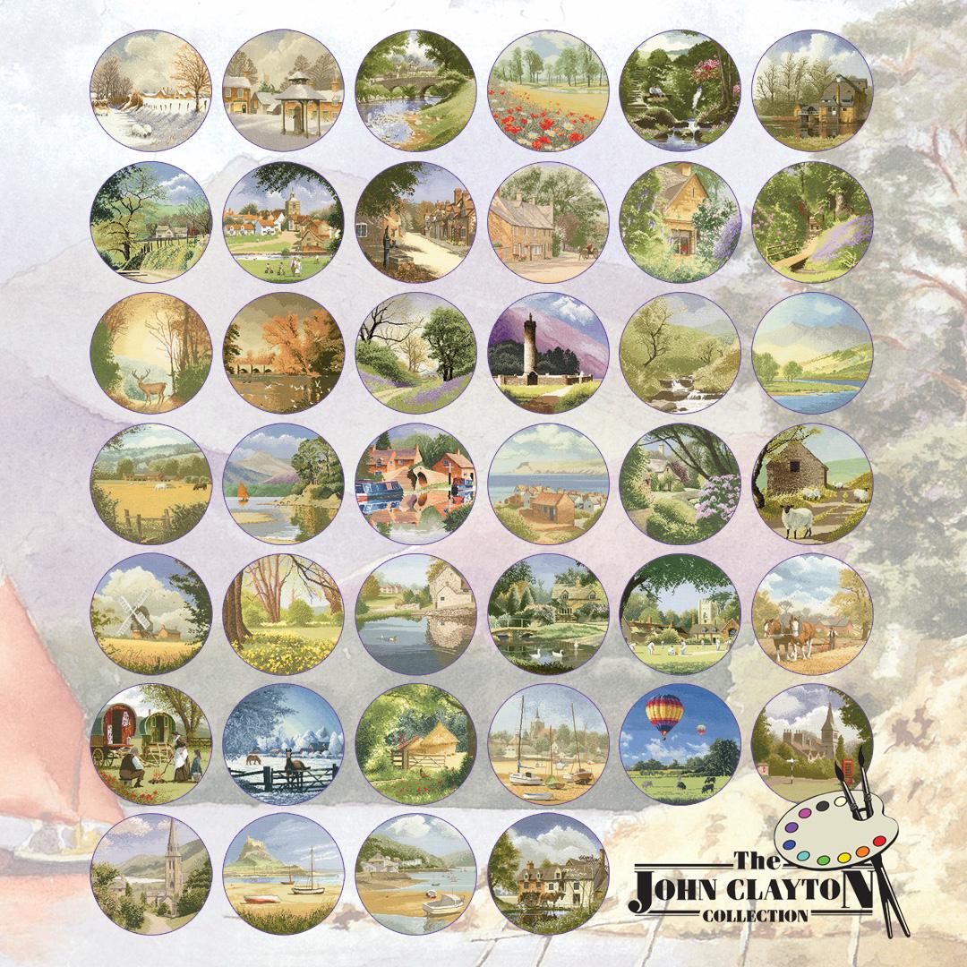 Teamwork - Shire Horses Counted Cross Stitch Kit by Watercolour Artist ...