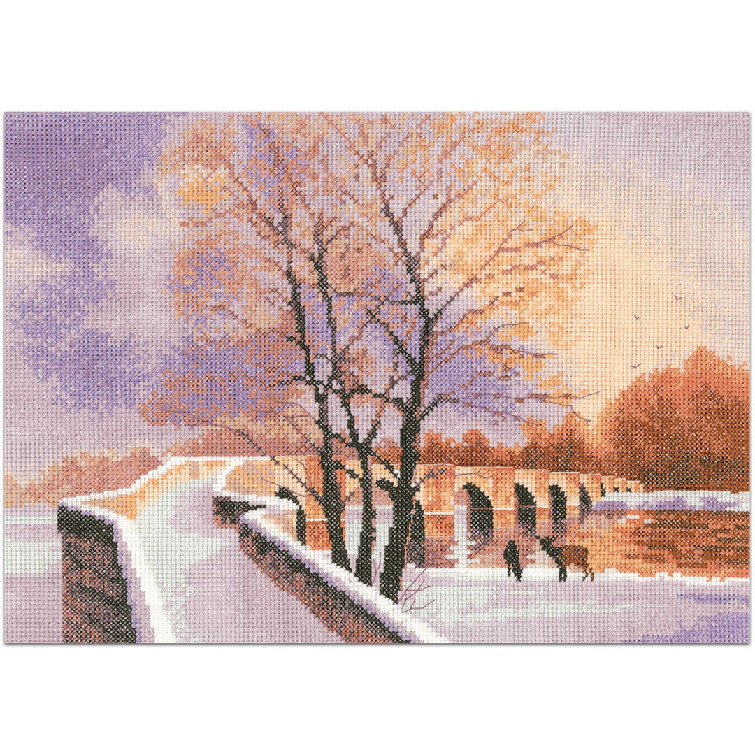 Packhorse Bridge Cross Stitch Kit, Cross Stitch Kit by John Clayton ...