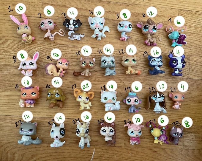 Authentic LPS Lot, Littlest Pet Shop, 50+ | Custom LPS | - Etsy