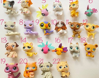 Authentic Littlest Pet Shop, LPS, Lot LPS Bundle of 45 Pets Rare LPS - Etsy