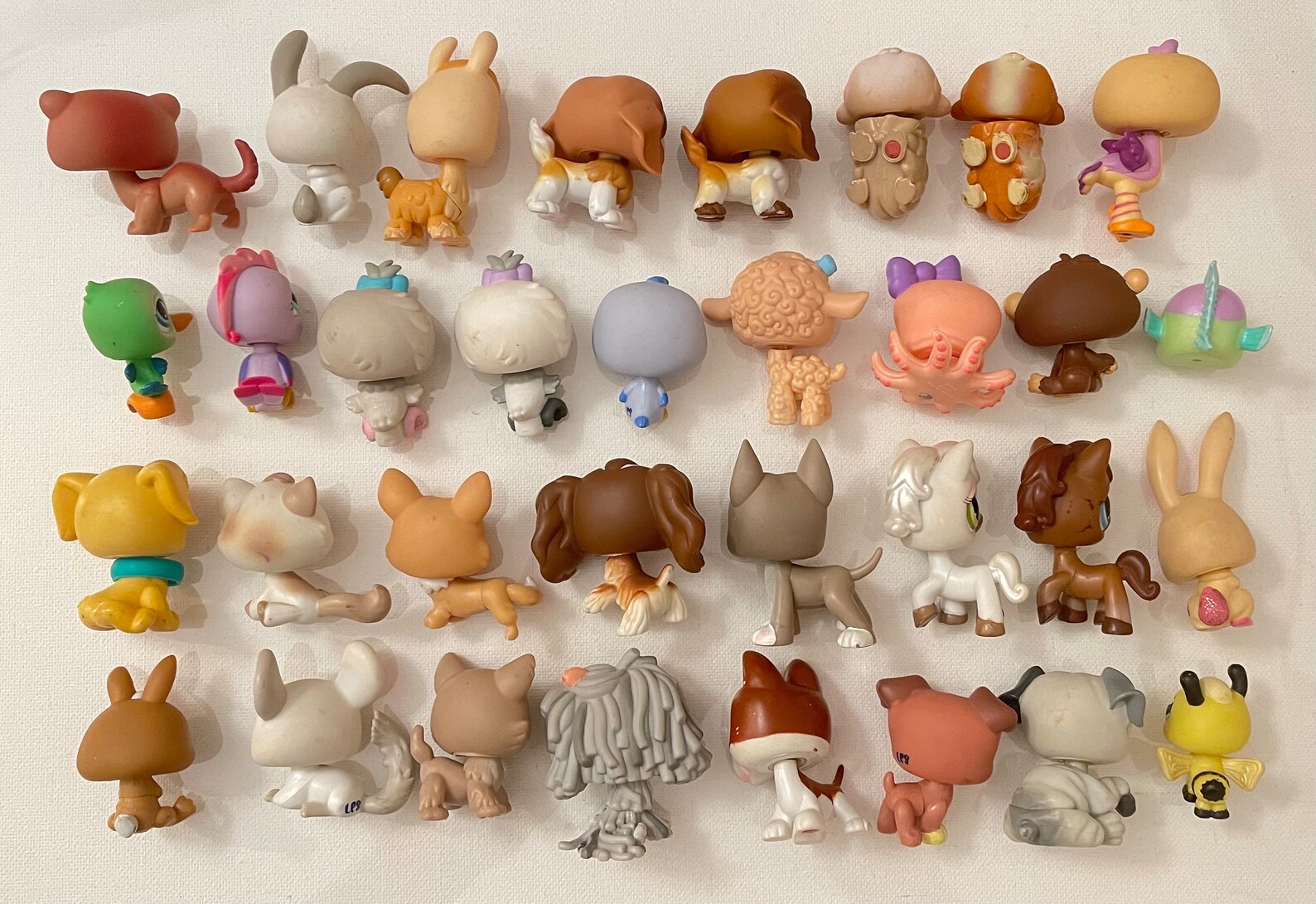 Authentic Littlest Pet Shop LPS Lot LPS Bundle of 45 Pets - Etsy Canada
