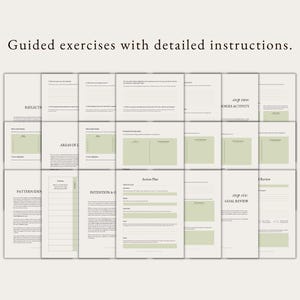 2025 Year-in-review Workbook & Yearly Goal Planner Planner for New ...