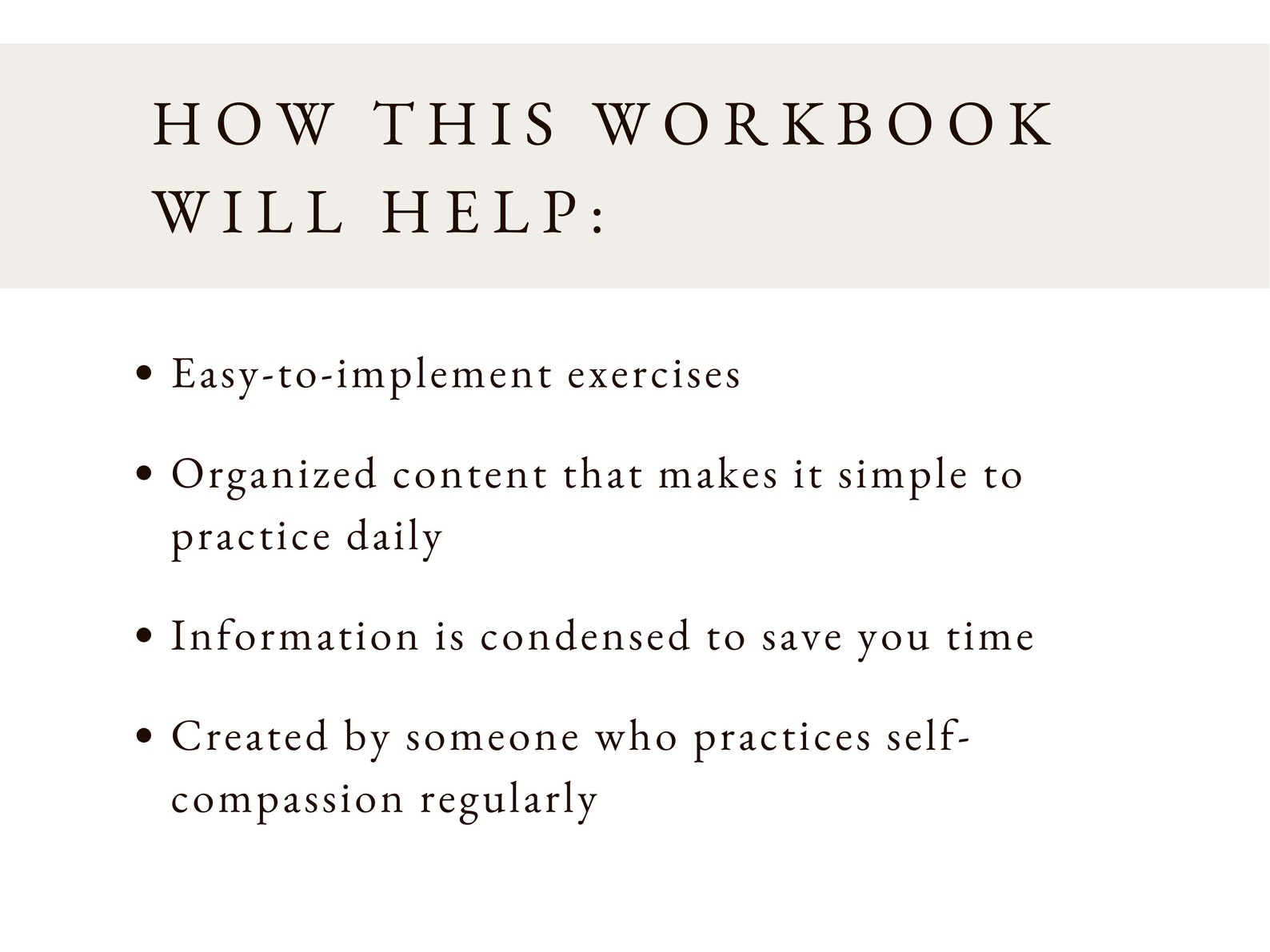 Self-compassion Workbook | Printable and Digital Worksheets for Self ...