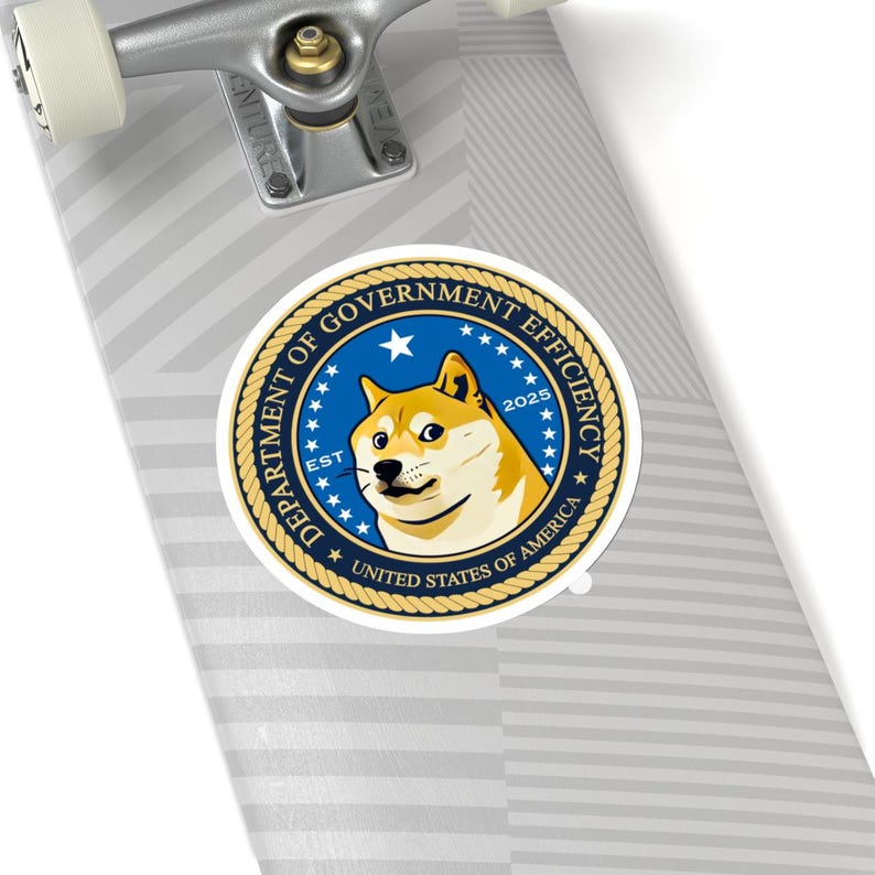 DOGE Department of Government Efficiency Sticker - Etsy