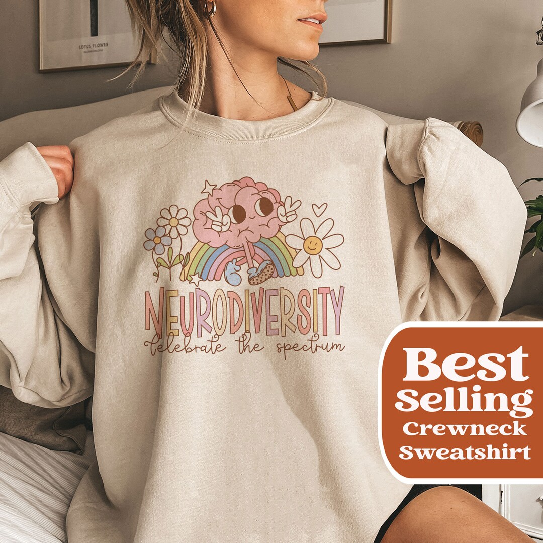 Autism Awareness Sweatshirt Retro ABA Therapy Shirt ABAC Gift Autism ...