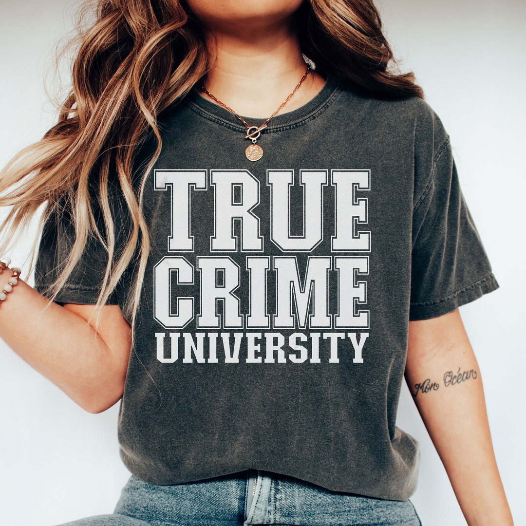 True Crime Fan Tshirt Trendy Comfort Colors Internet Detective Shirt ...