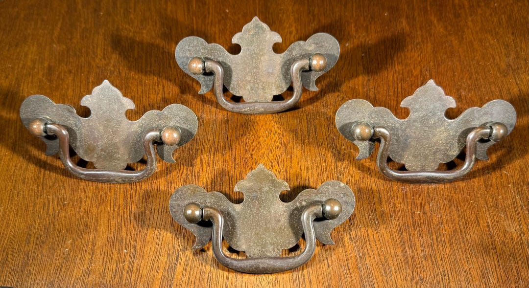 Colonial Revival Drawer Pulls Set of 4 With 2.5 Centers - Etsy
