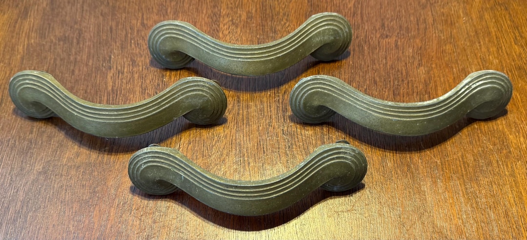Waterfall Drawer Pulls Keeler Brass Company 4-1/4" Centers - Etsy