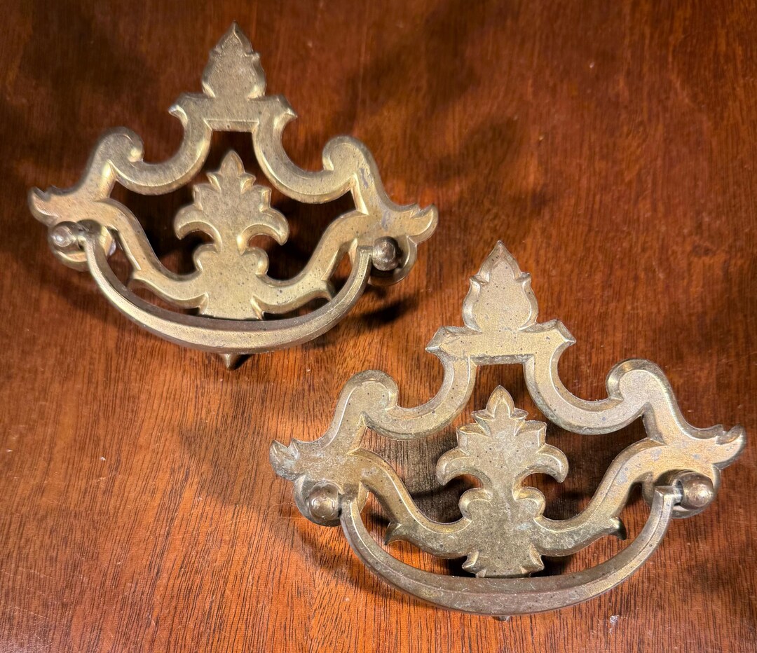 Early American Inspired Drawer Pulls With 3.5" Centers Keeler Brass ...