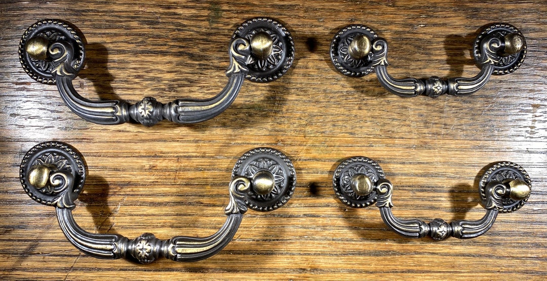 Colonial Revival Drawer Pulls Lot of 4 NOS - Etsy