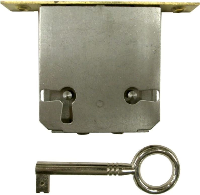 Full Mortise Cabinet Door or Drawer Lock With Key - Etsy