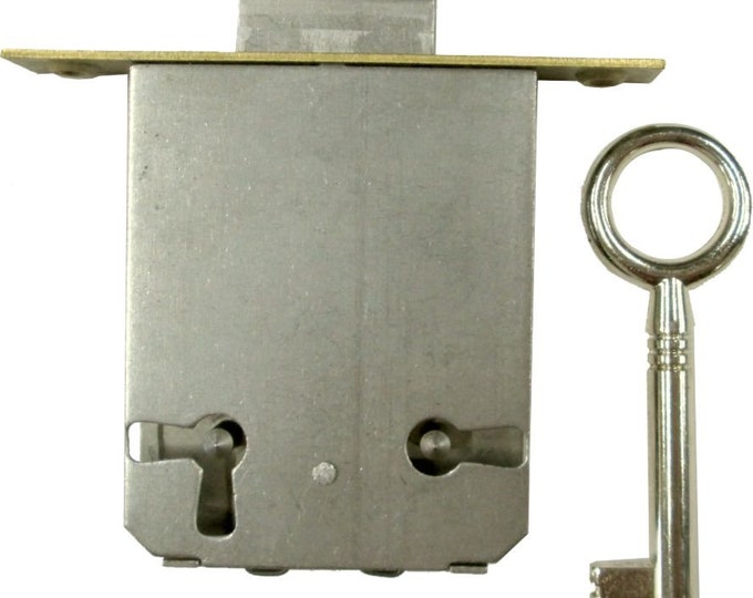 FULL MORTISE Chest Lock Antique Half Mortise Furniture Cabinet Lock for ...