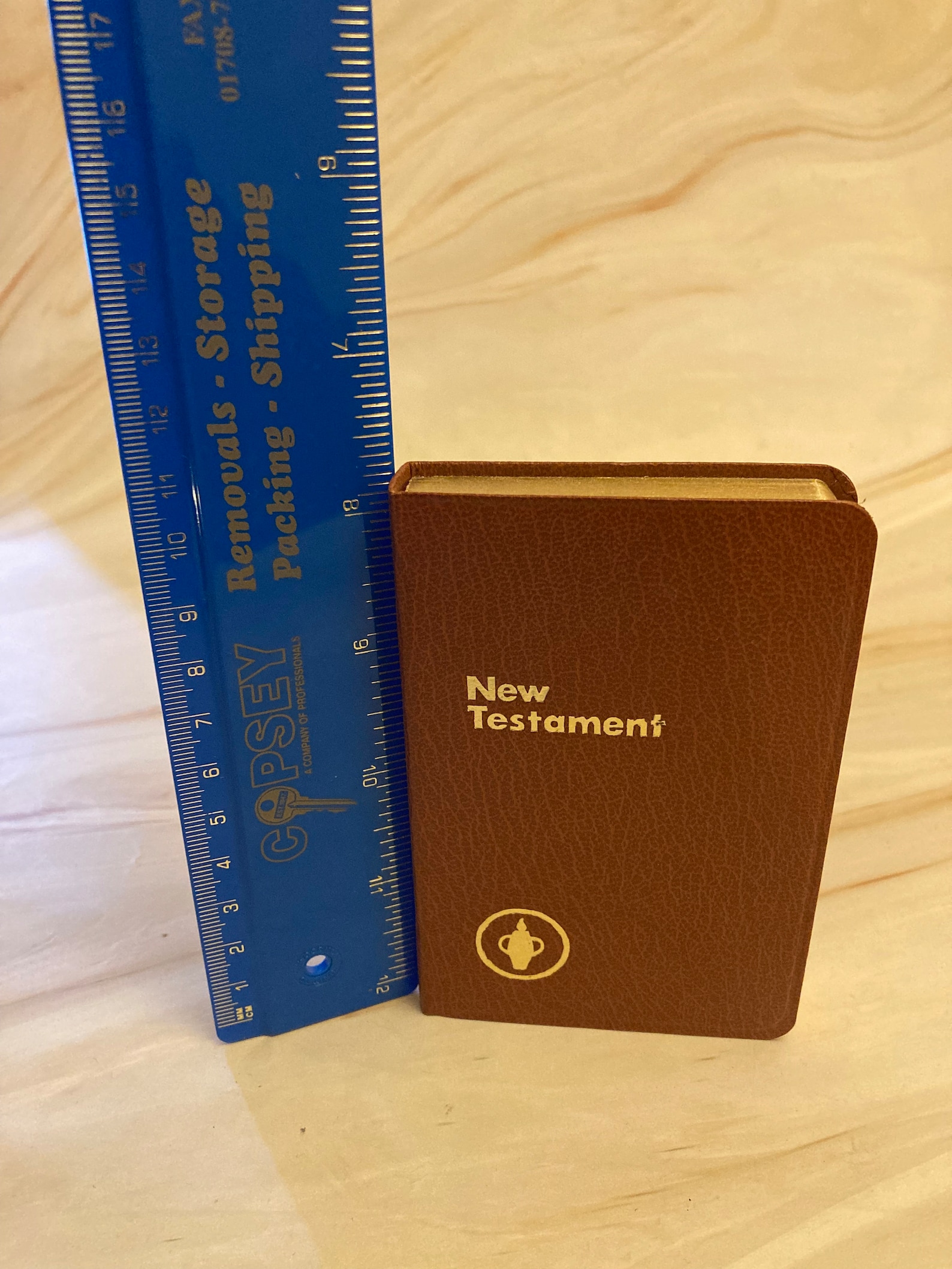 Mini Brown Gideon Bible NIV 1980 - (ref X150) - Etsy