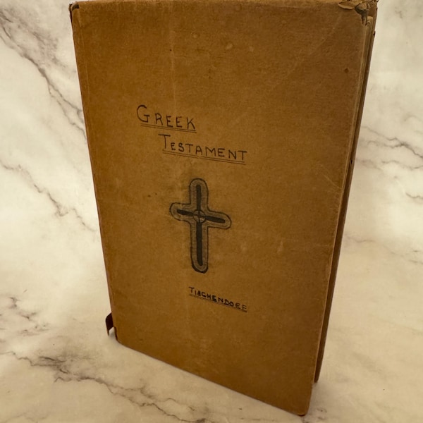 Greek Bible Antique - Etsy UK