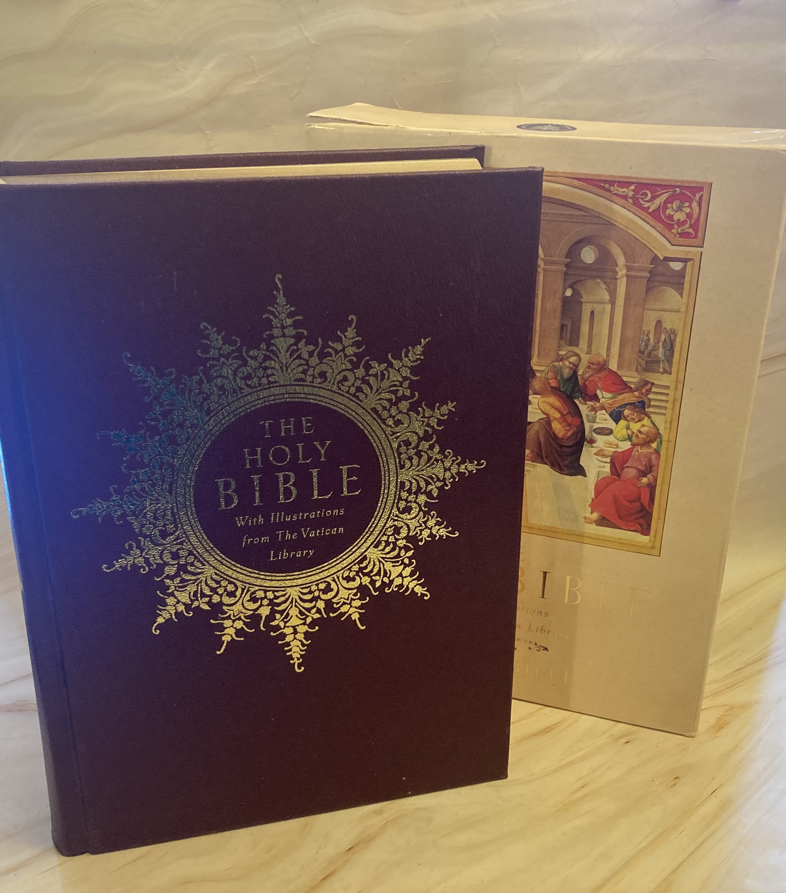 Holy Bible With Illustrations From Vatican Library Limited Edition ...
