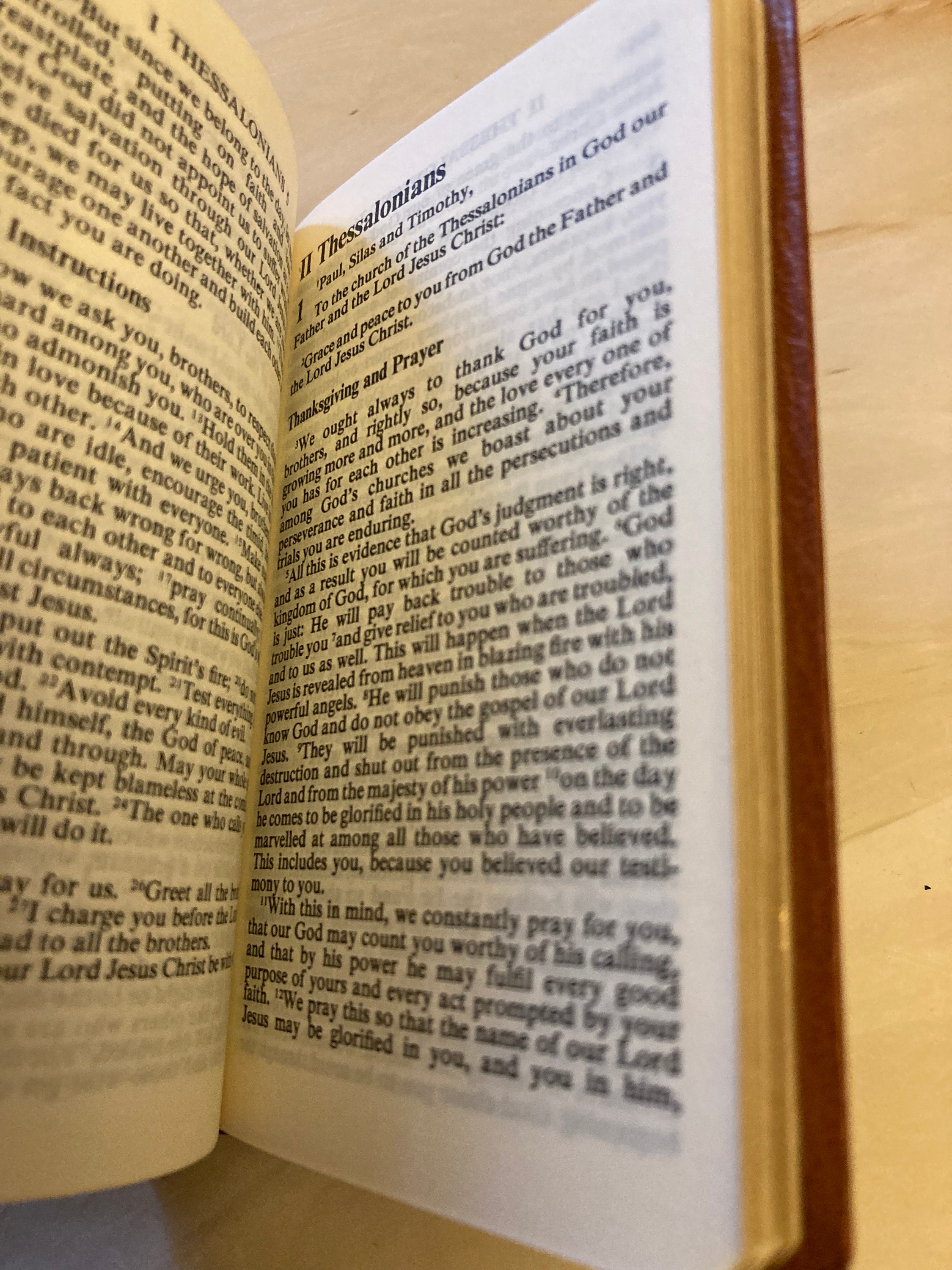 Mini Brown Gideon Bible NIV 1980 - (ref X150) - Etsy