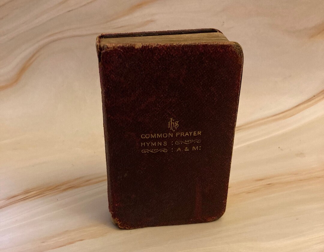 Common Prayer Hymns Small Book - 1800s - (ref X63) - Etsy