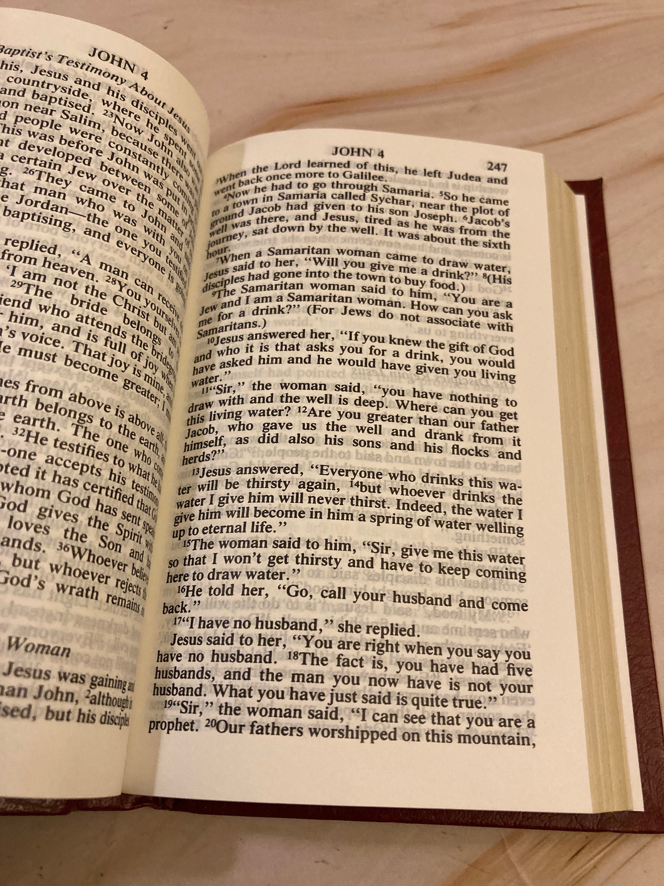 2015 Gideon Pocket Size Bible Burgundy Red Bible ref X185 - Etsy