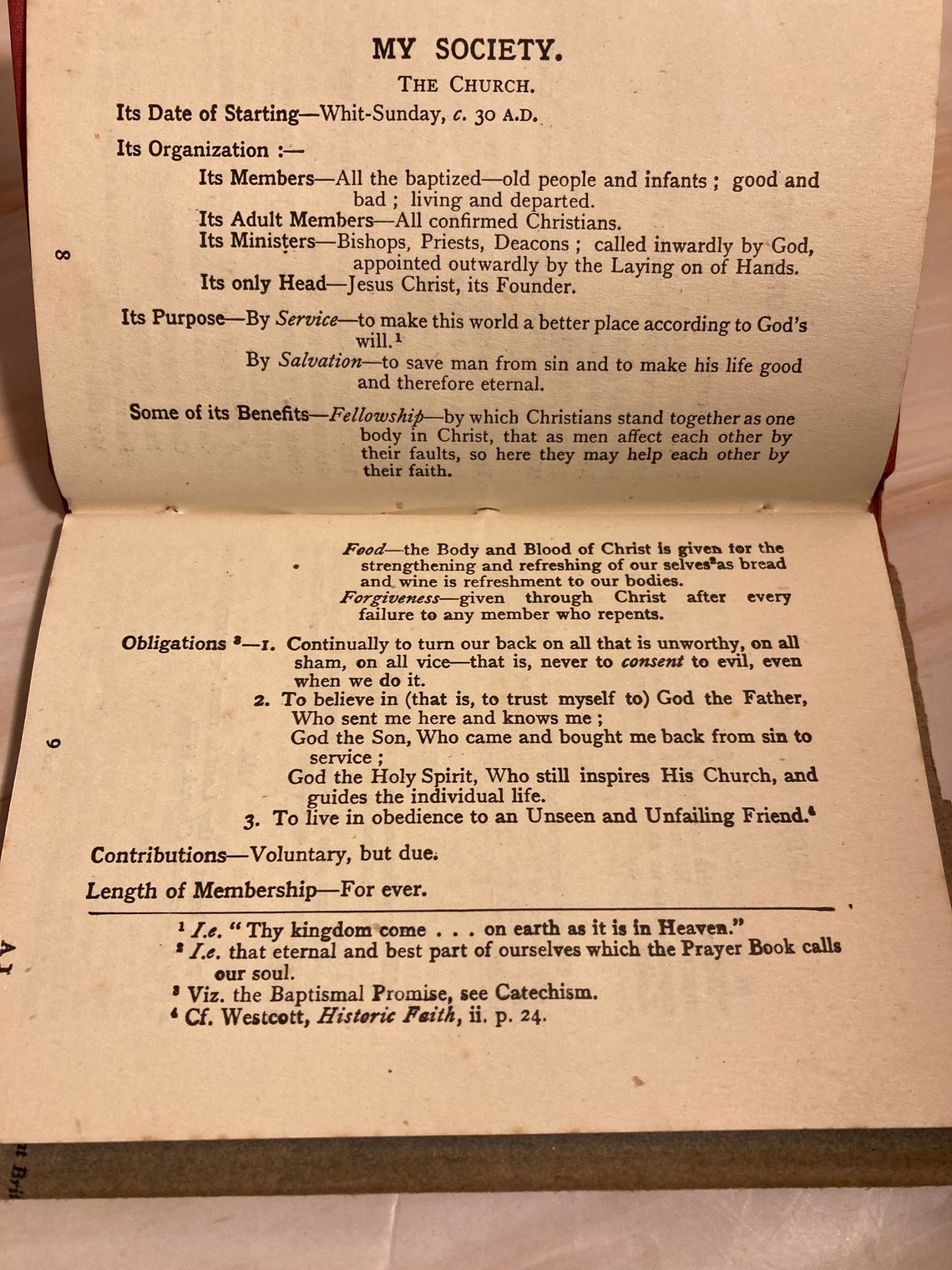 1942 My Prayer Book for Women and Girls Vintage Small Prayer Book- (ref ...