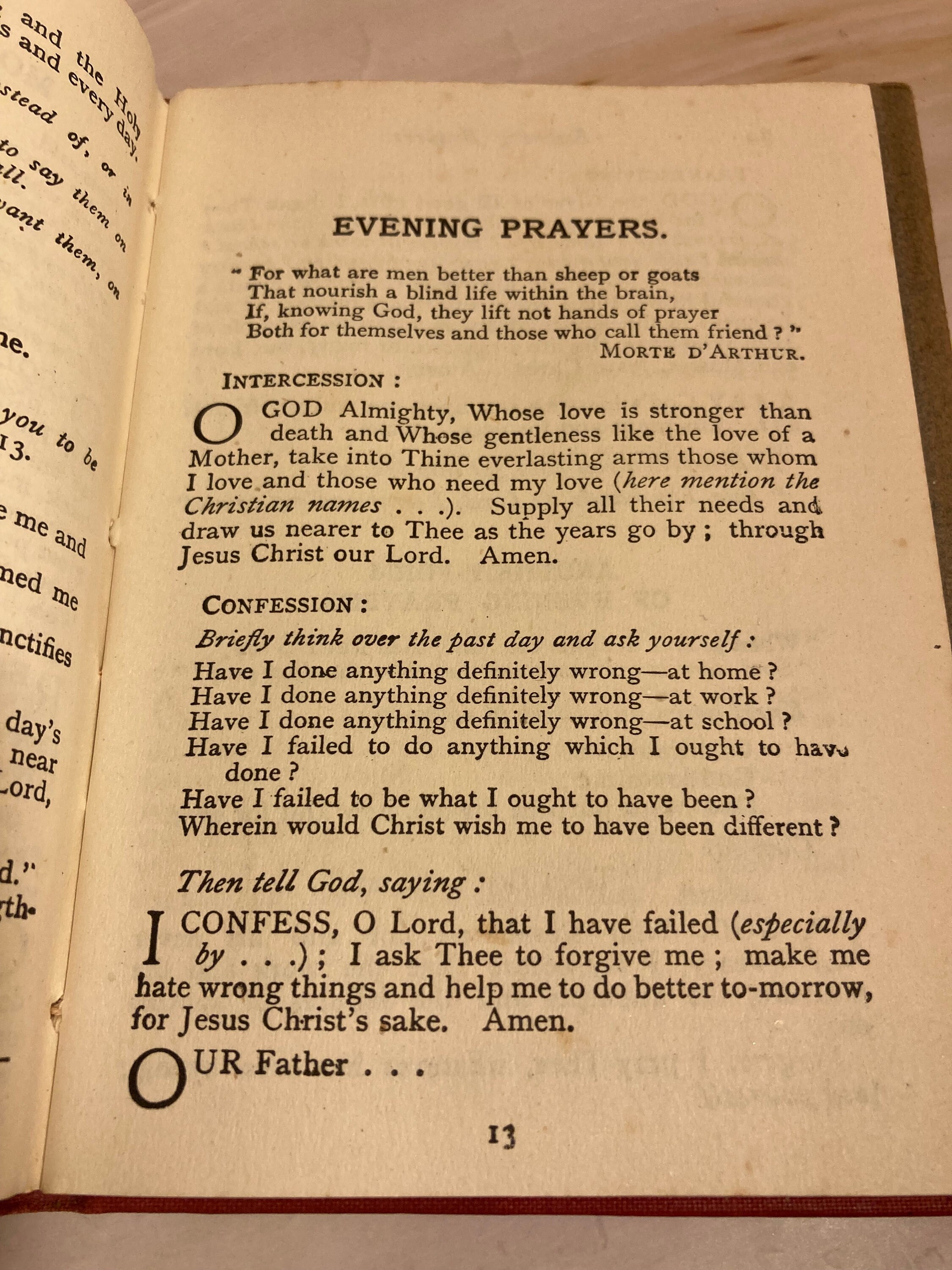 1942 My Prayer Book for Women and Girls Vintage Small Prayer Book- (ref ...