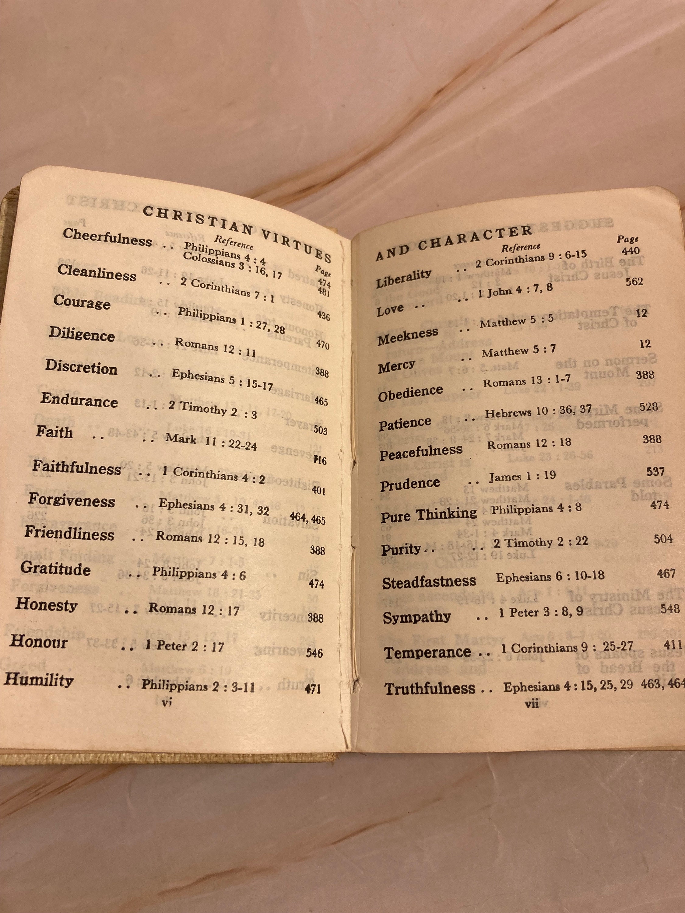 Vintage Gideon Nurse Pocket Bible New Testament and Psalms - (ref X264 ...
