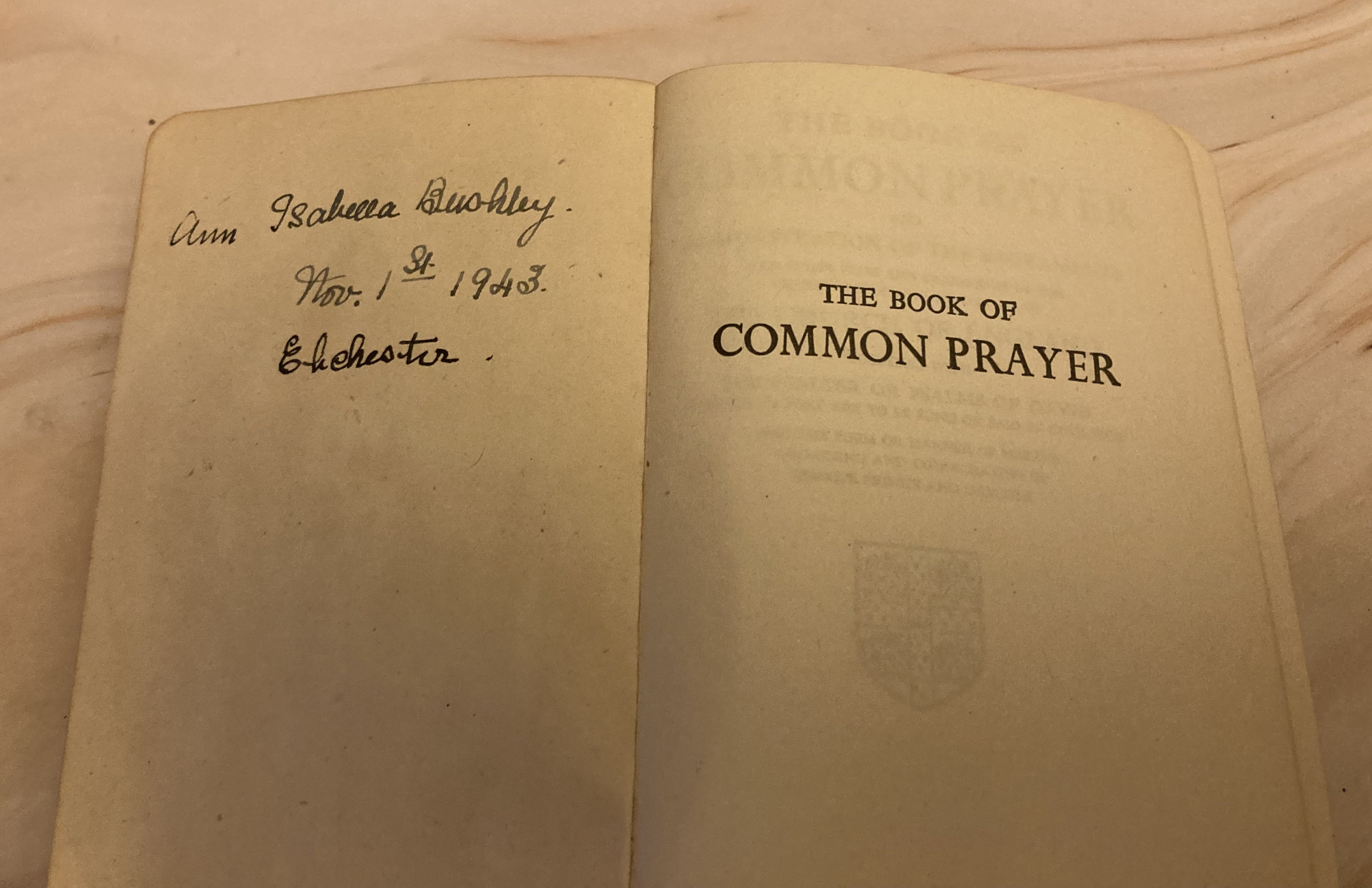 Cambridge Book of Common Prayer & Hymns – Vintage Christian Prayer Book ...