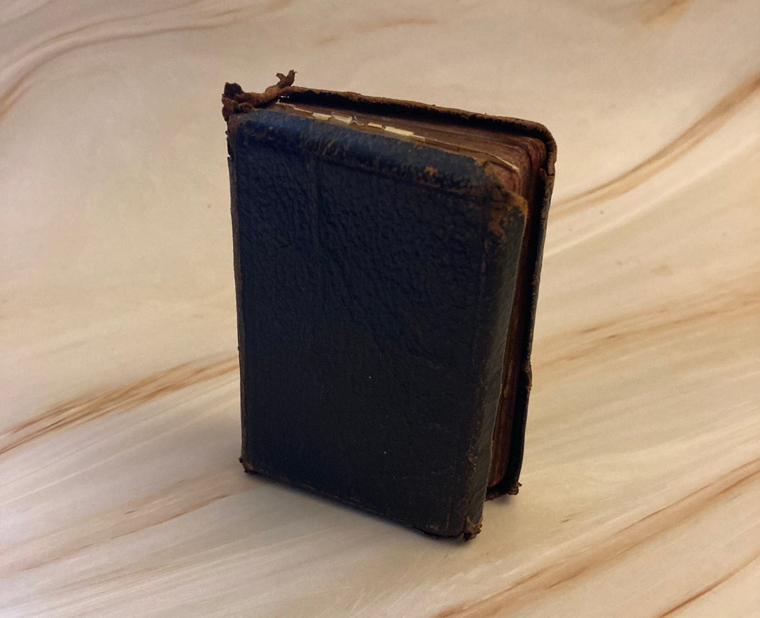 Mini Vintage Bible 1800s - (ref X66) - Etsy