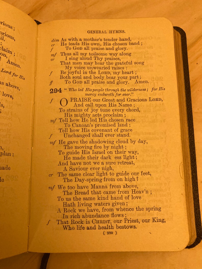 Cambridge Book of Common Prayer & Hymns – Vintage Christian Prayer Book ...