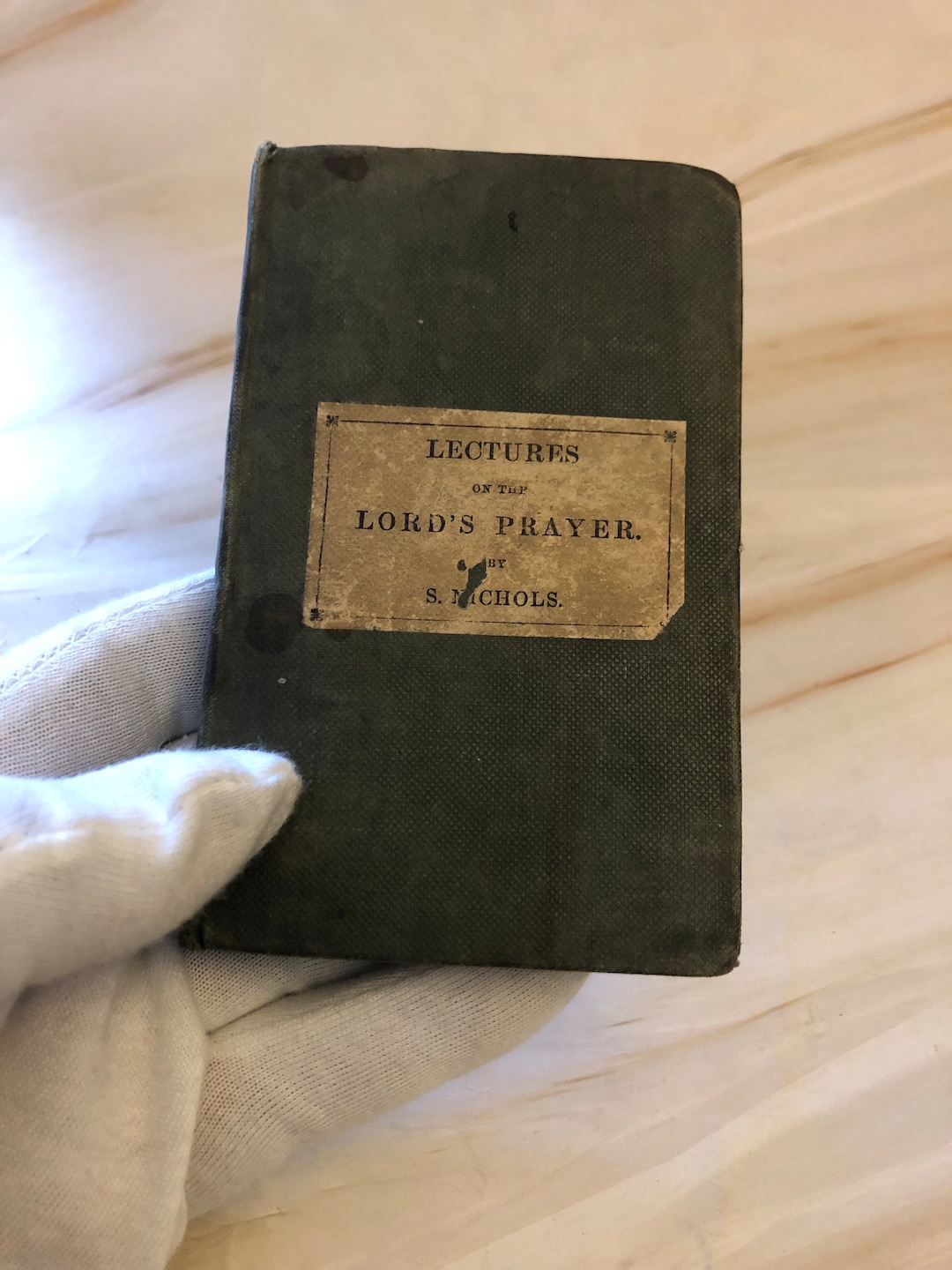 Vintage Christian Book Lectures on the Lord’s Prayer Religious Study ...
