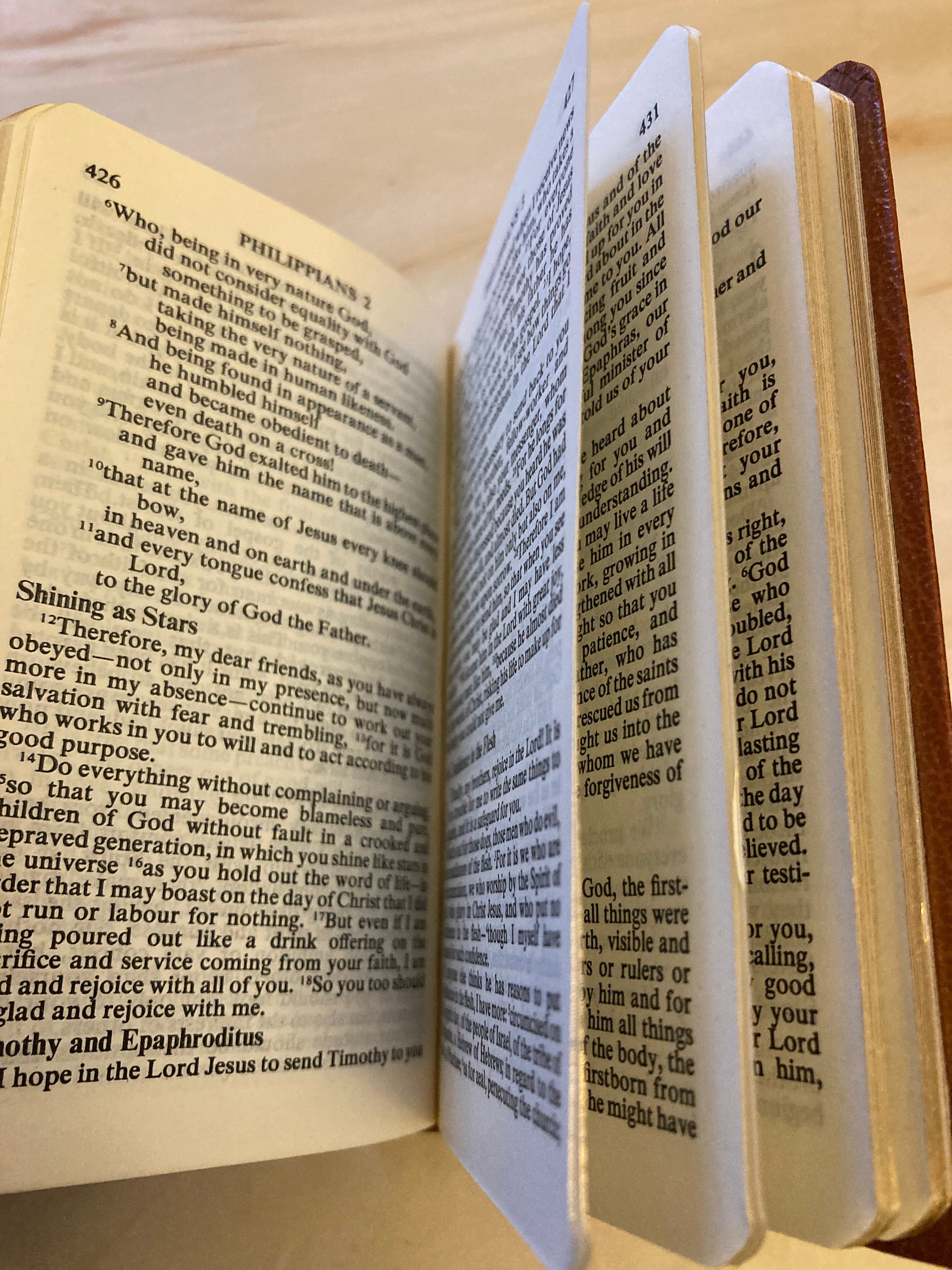 Mini Brown Gideon Bible NIV 1980 - (ref X150) - Etsy