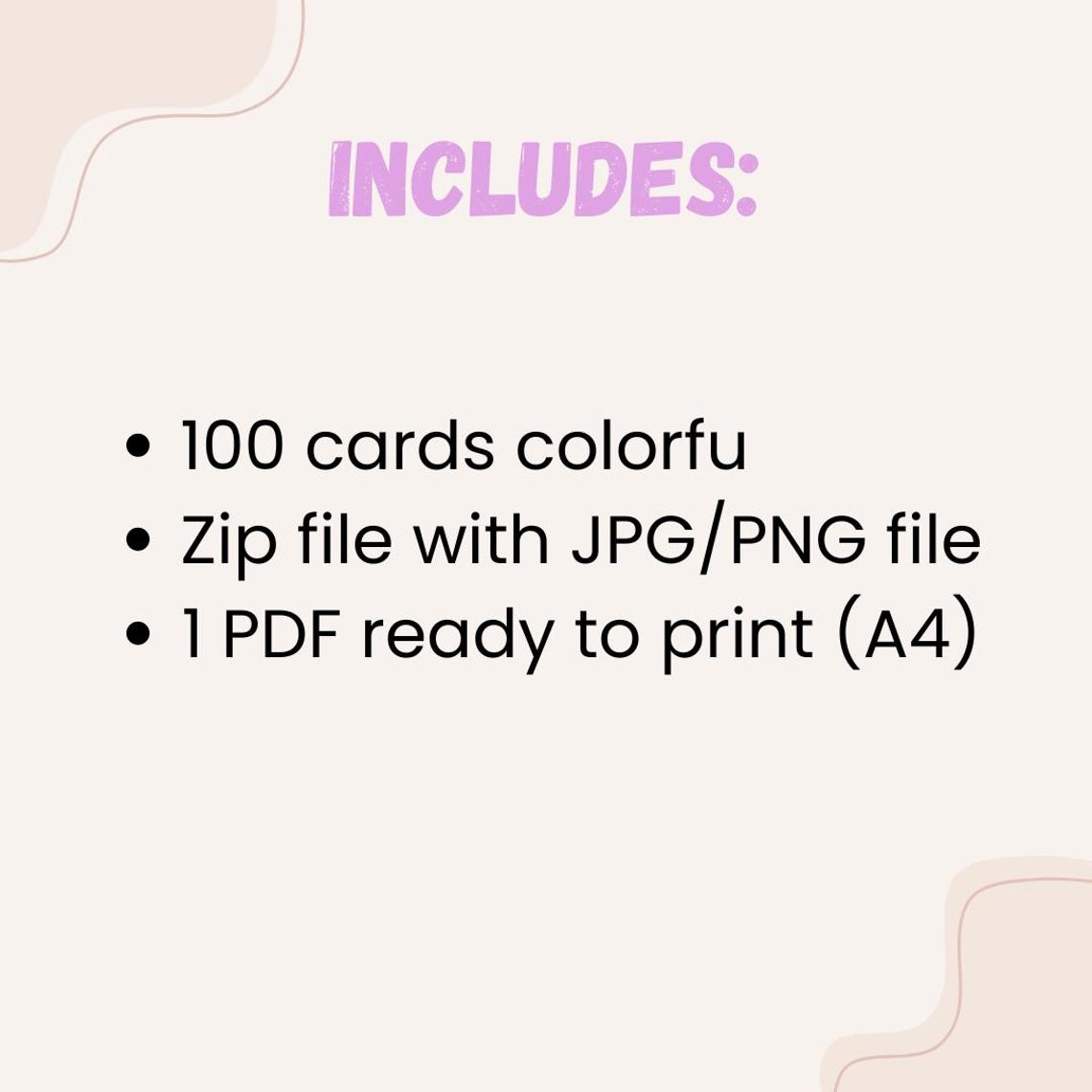 100 Positive Affirmation Digital Cards, Printable Cards, Cristal ...