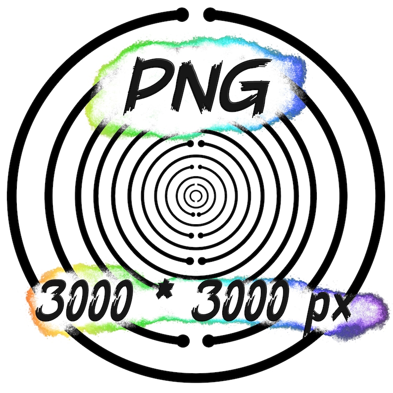 Radionics Lakhovsky Disc PNG - Etsy