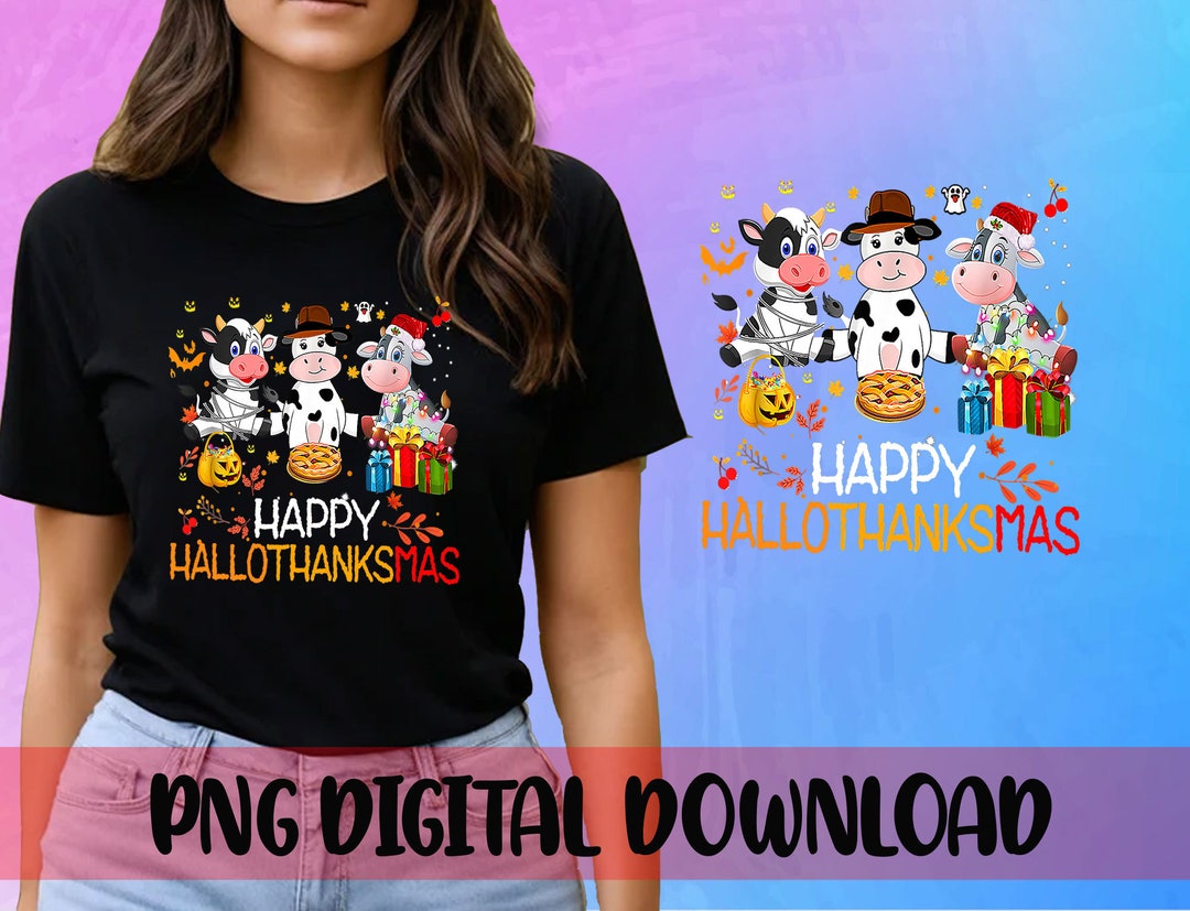 Hallothanksmas PNG, Halloween PNG, Merry Christmas, Christmas PNG ...