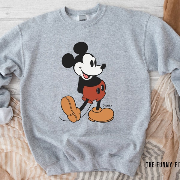 Mickey Mouse Sweater - Etsy