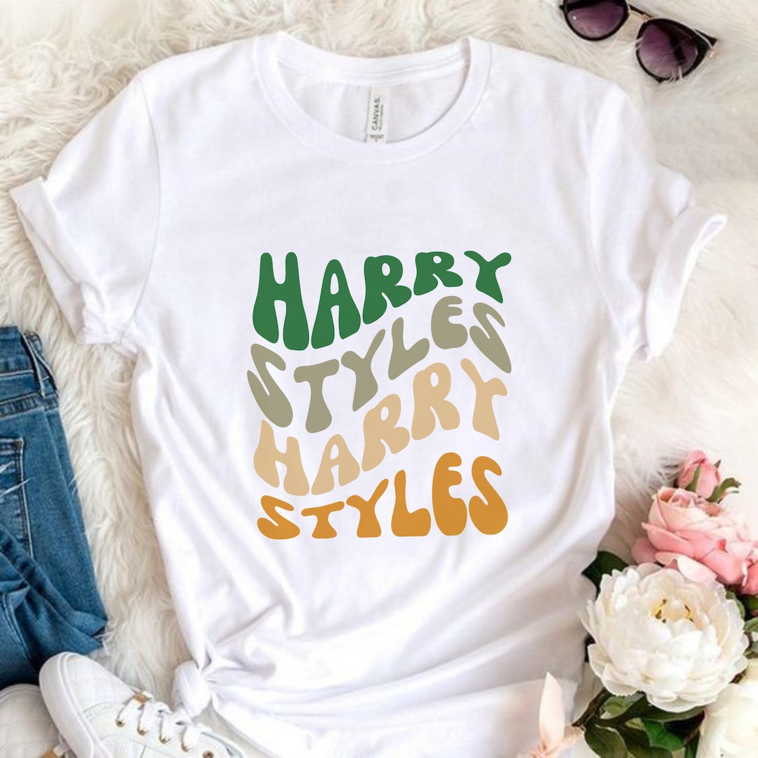 Retro Harry Styles Tee Music Artist Gift for Harry Styles - Etsy