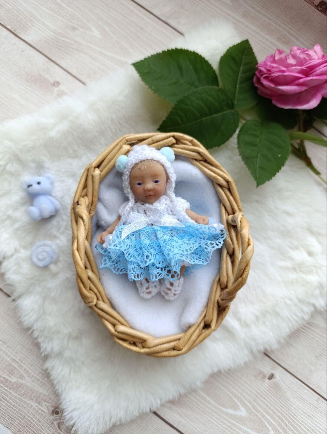 Mini Silicone Baby Doll, My Mini Baby, Realistic Miniture Baby Dolls ...