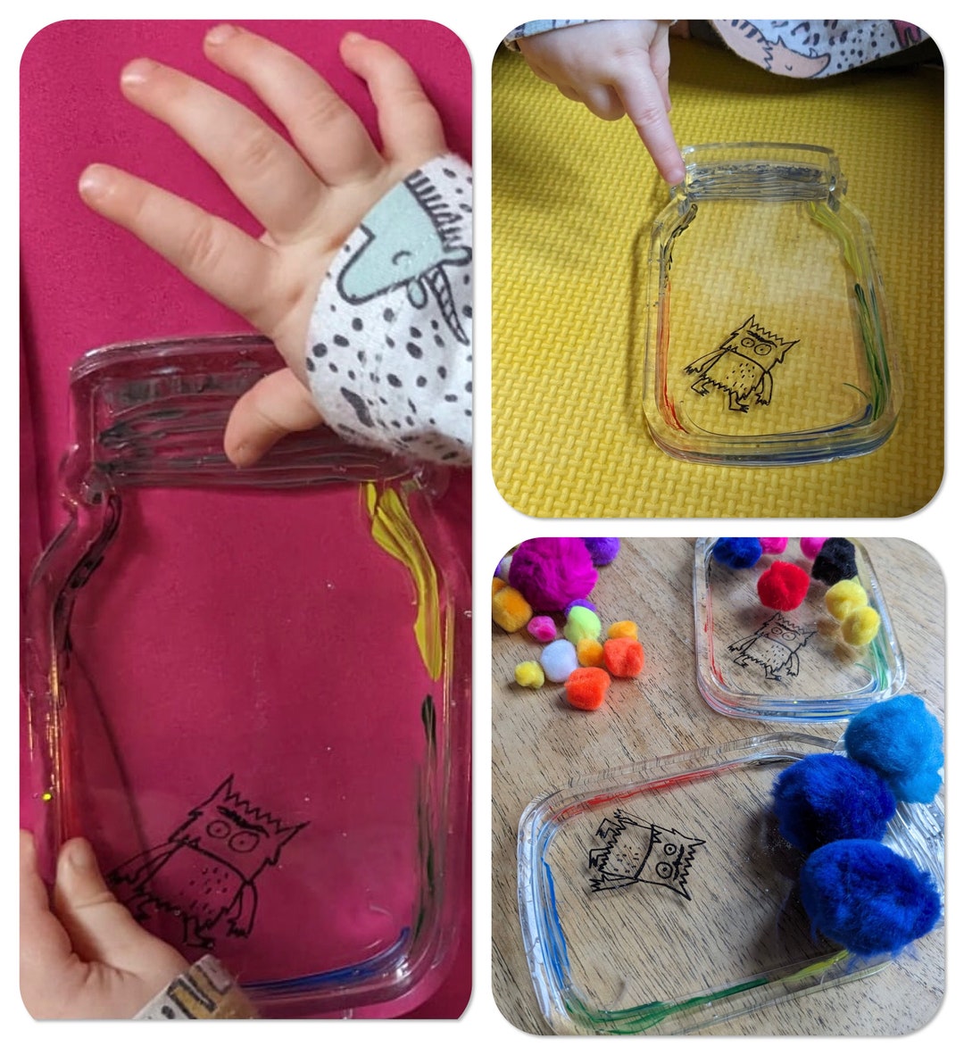 Colour Monster Jars. Emotion and Colour View Finder - Etsy