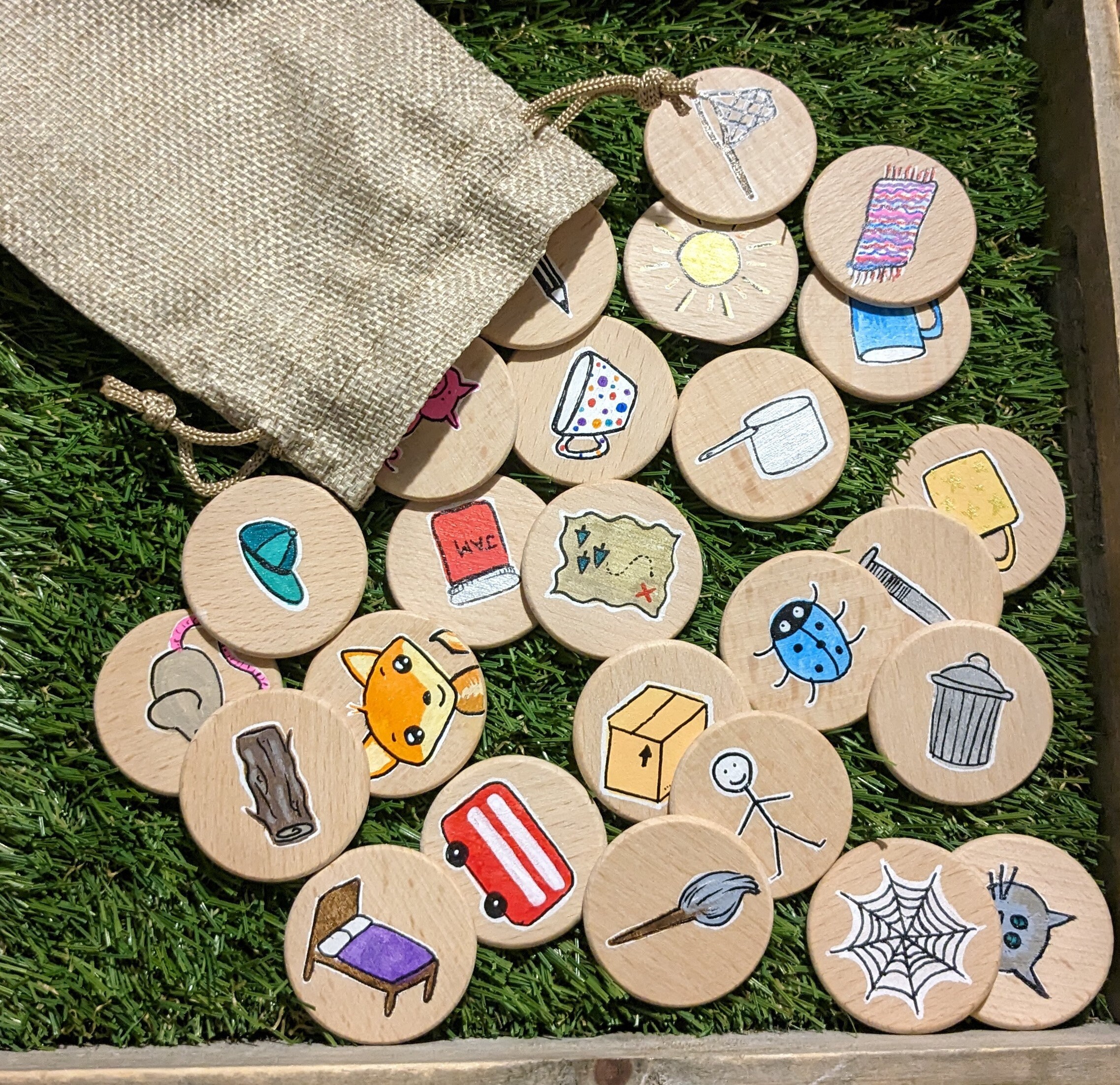 EYFS Phonics CVC Image Coins - Etsy