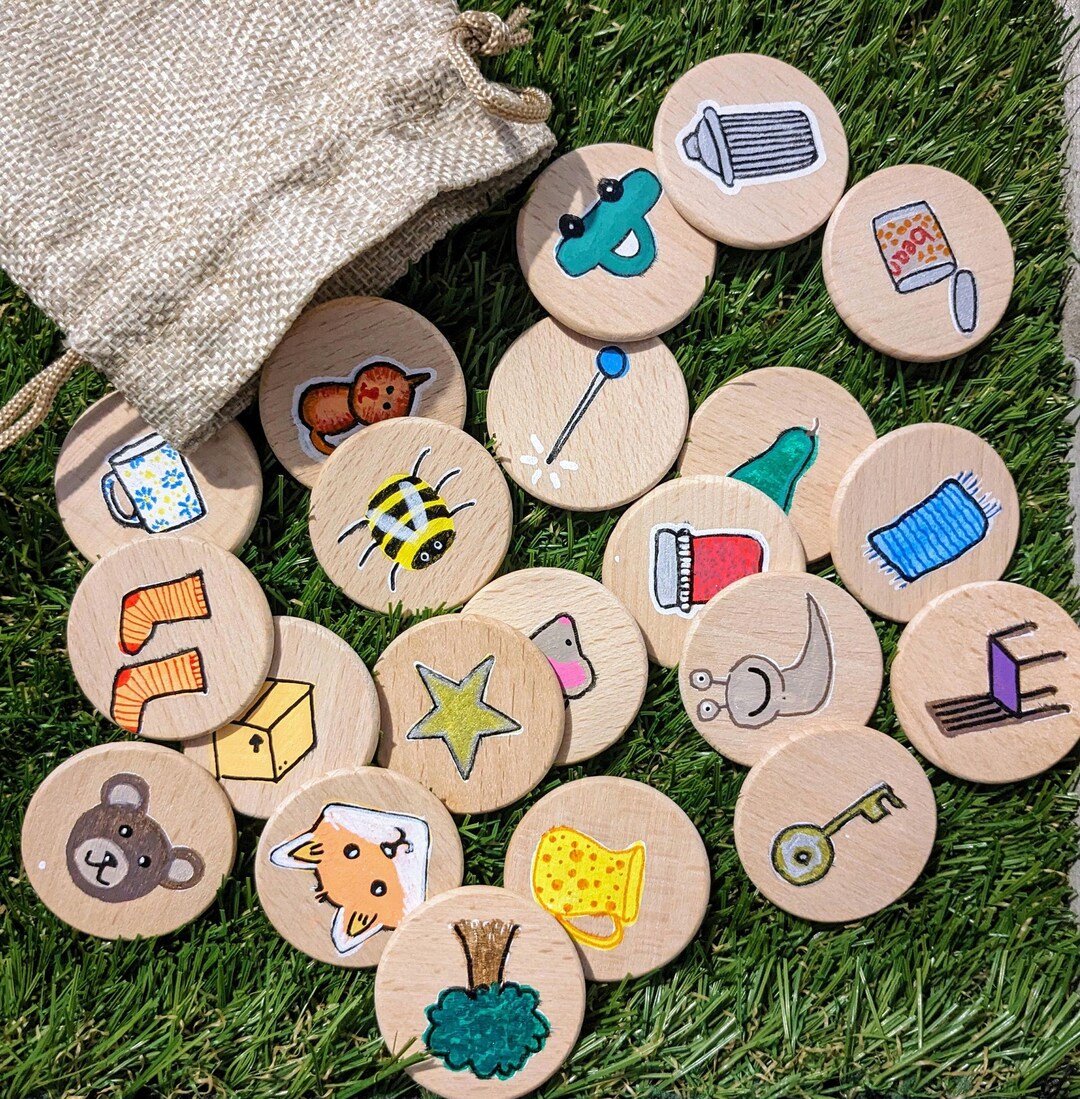 RHYMING Image Coins EYFS Phonics - Etsy