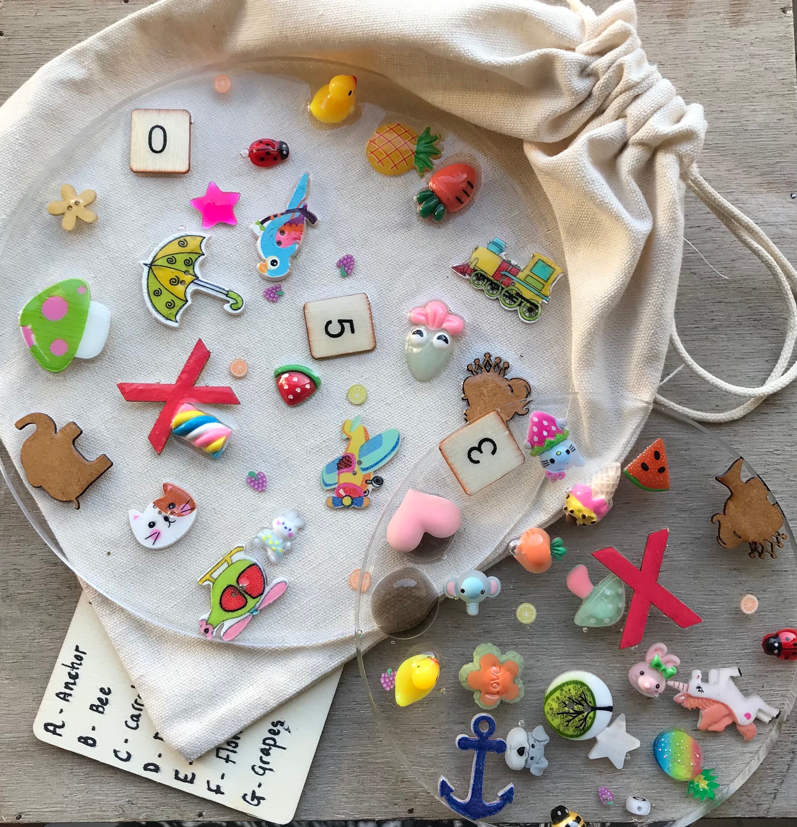 I Spy Phonics Alphabet Sensory Disc - Etsy