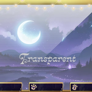 Enchanting and Cozy Kitty Stream Package - Animated - Twitch Overlay ...