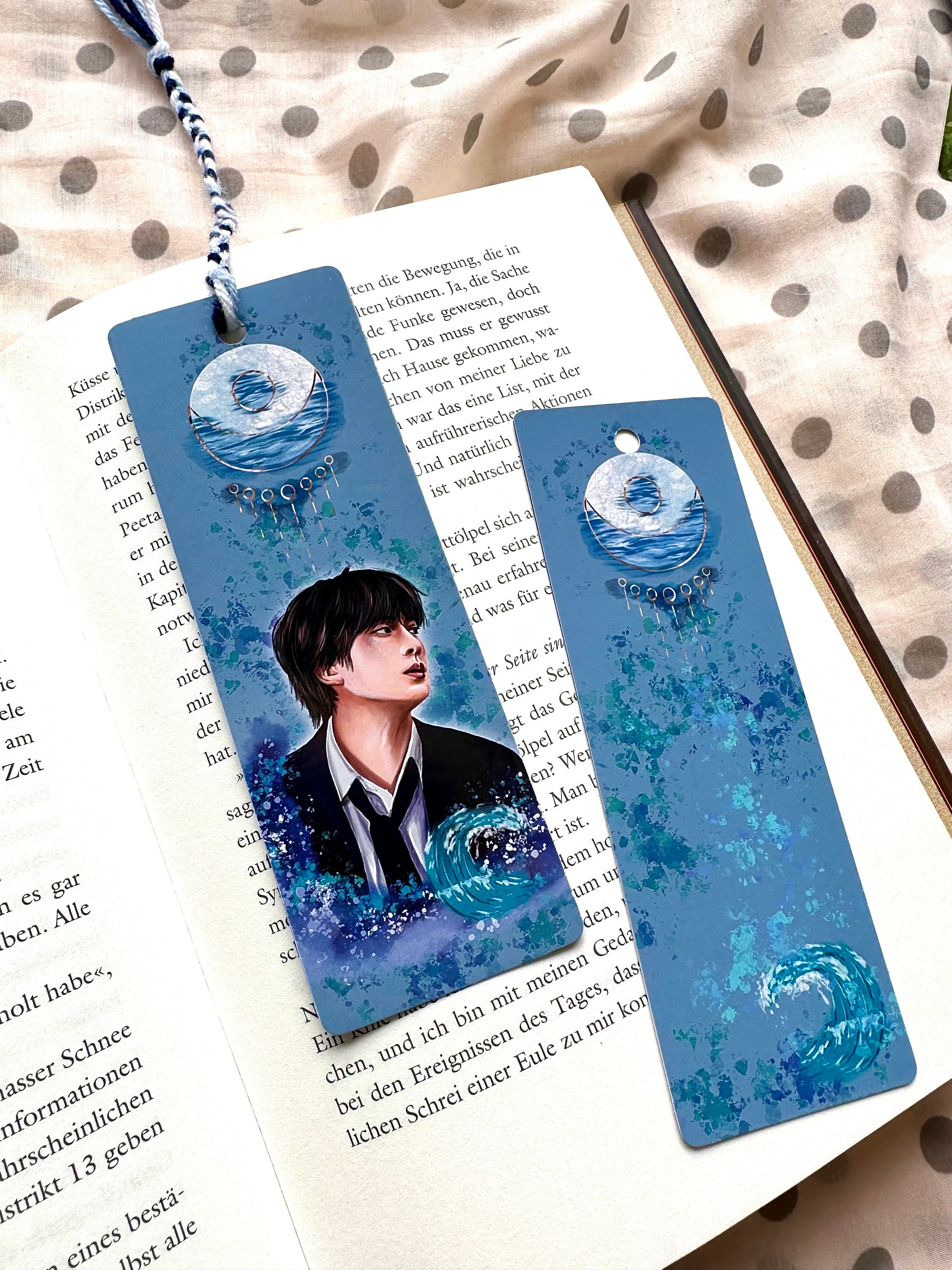 BTS Bookmarks RM Jin Suga J-hope Jimin Taehyung Jungkook - Etsy