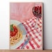 Spaghetti Poster | Foodie Posters | Pasta Wall Art | Kitchen Posters ...