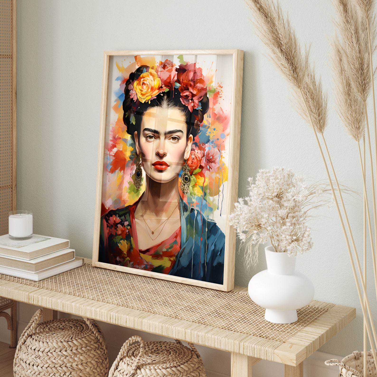 Affiche Frida Kahlo Impression d'art Frida Kahlo Idée cadeau Frida ...