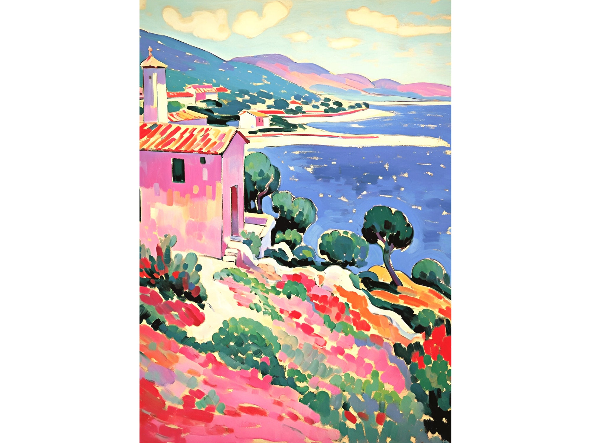 Matisse Posters Pastel Posters Henri Matisse Art Print Matisse Tribute ...