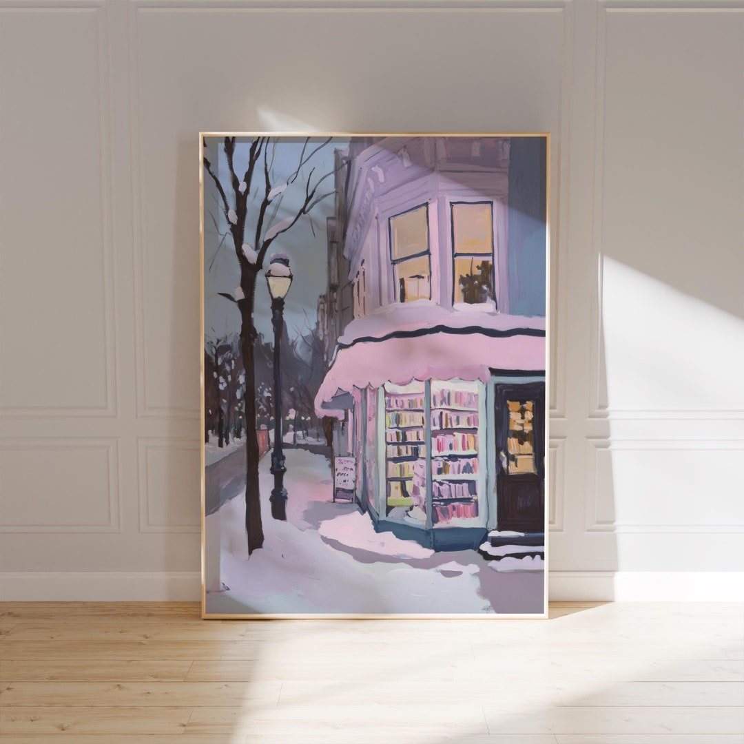 Books Posters | Reading Nook Decor | Book Store Art Print | New York ...