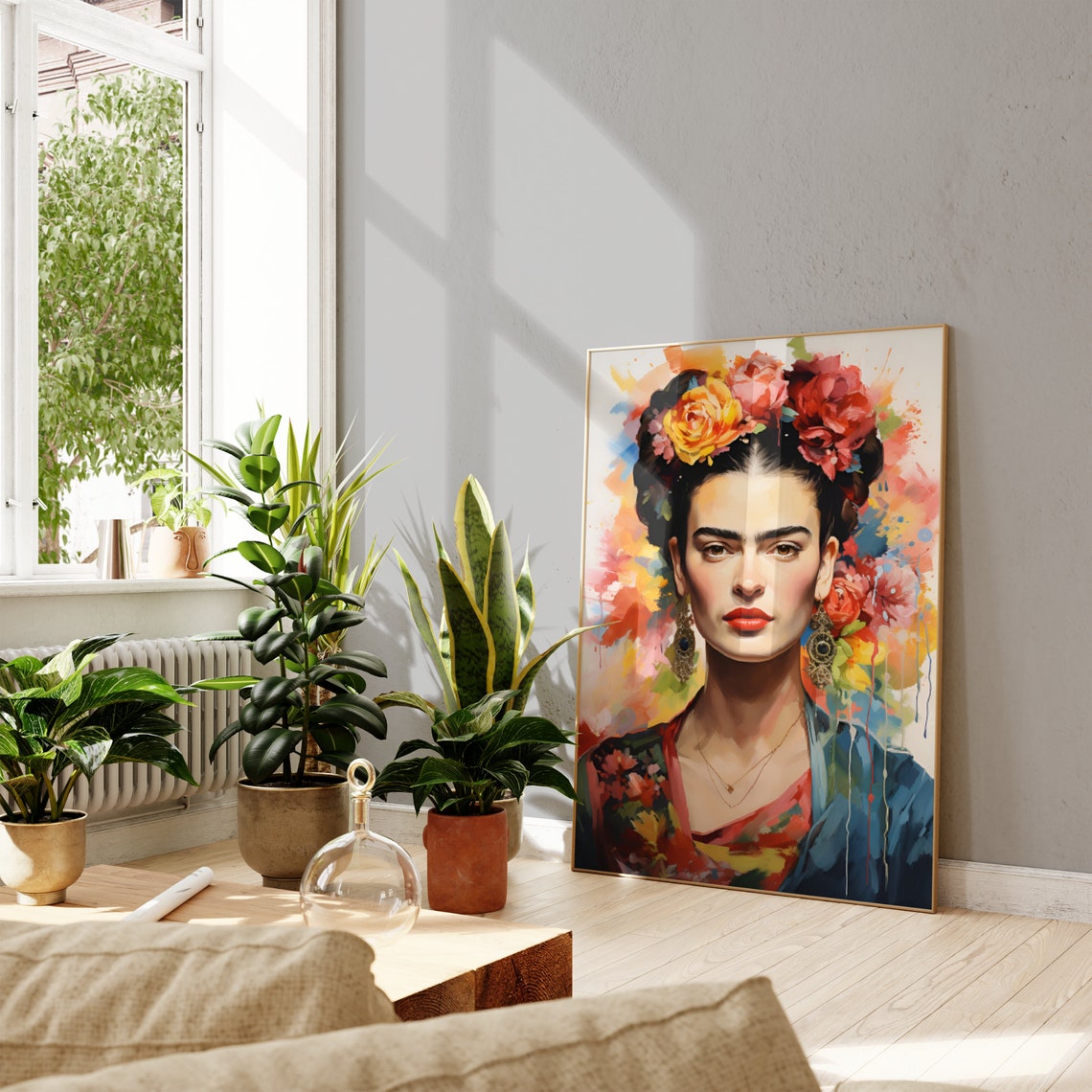 Affiche Frida Kahlo Impression d'art Frida Kahlo Idée cadeau Frida ...