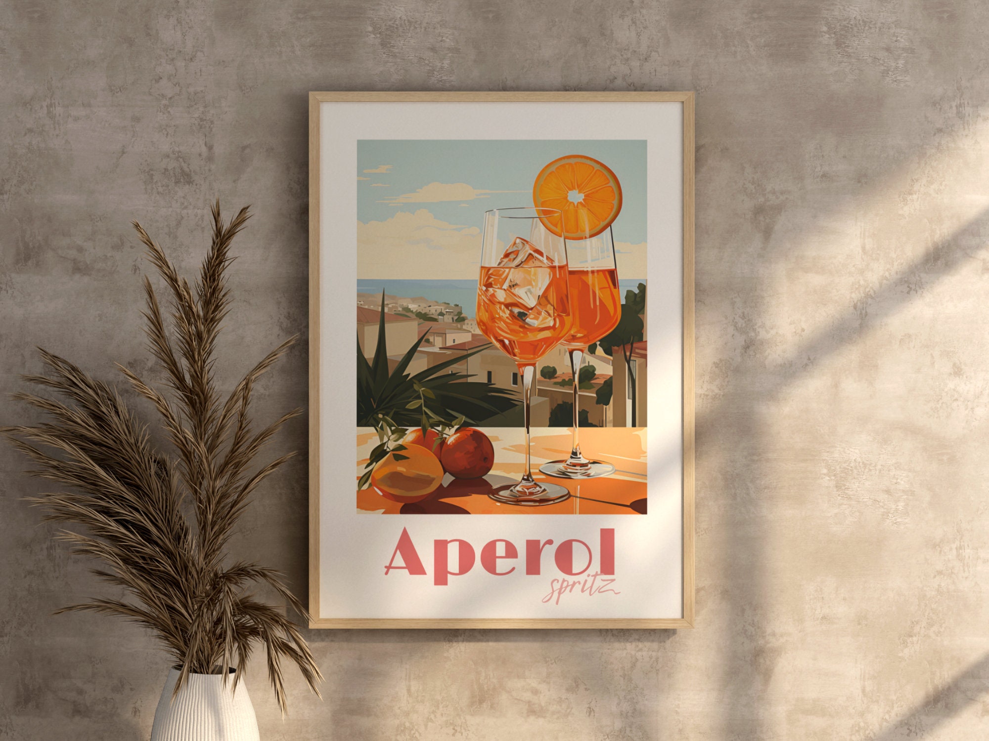 Aperol spritz poster | poster aperol spritz | kitchen poster | aperol ...
